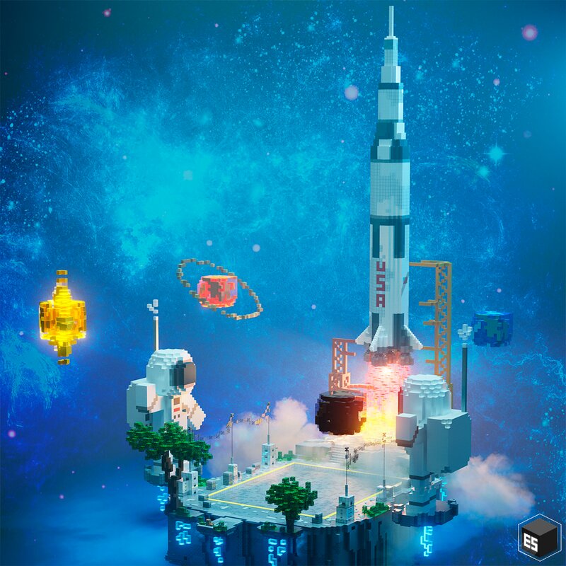 Space Mine Minecraft Map