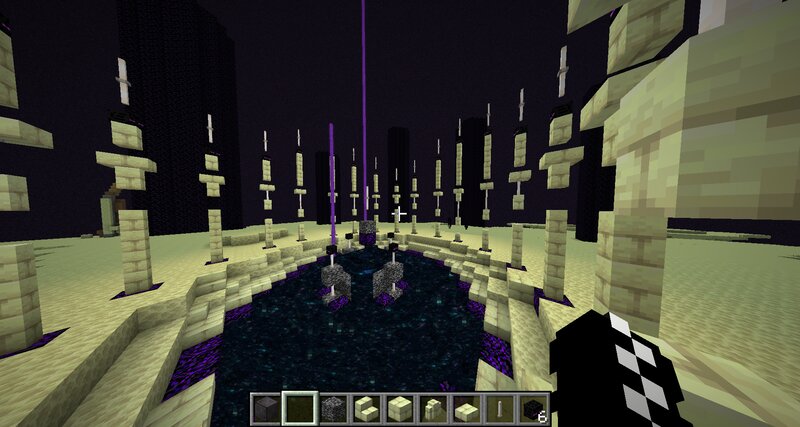 The end! Minecraft Map