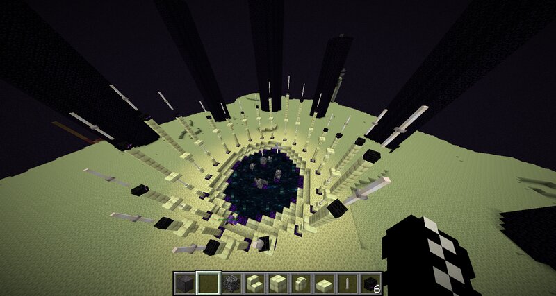 The end! Minecraft Map