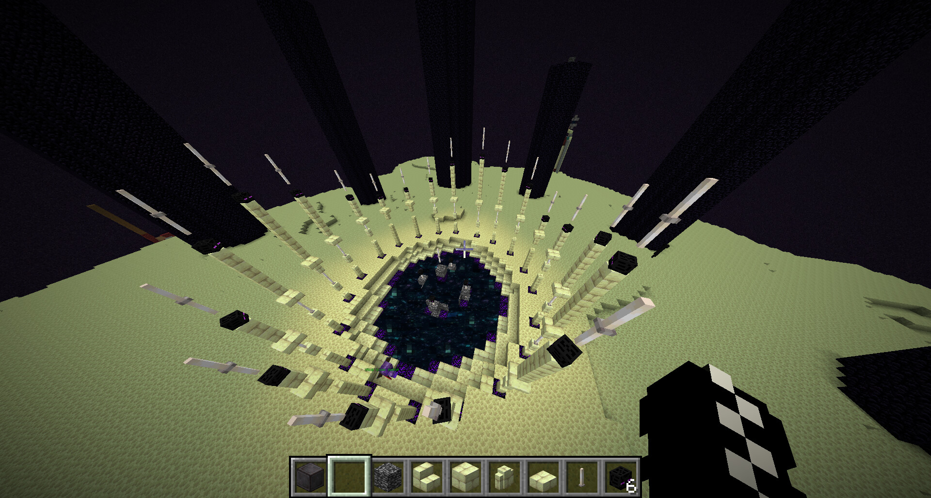 The end! Minecraft Map