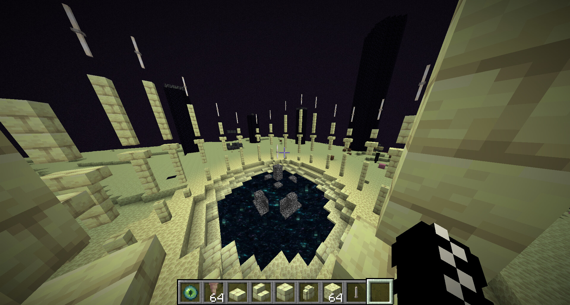 The end! Minecraft Map