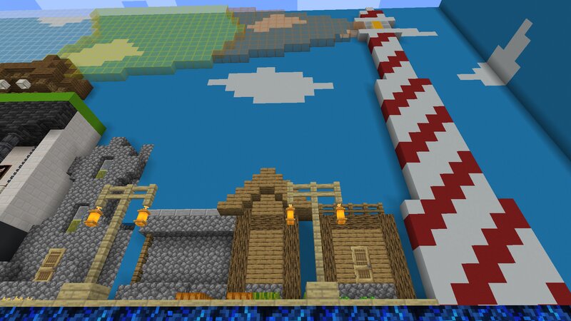 Waterfront Mural Minecraft Map