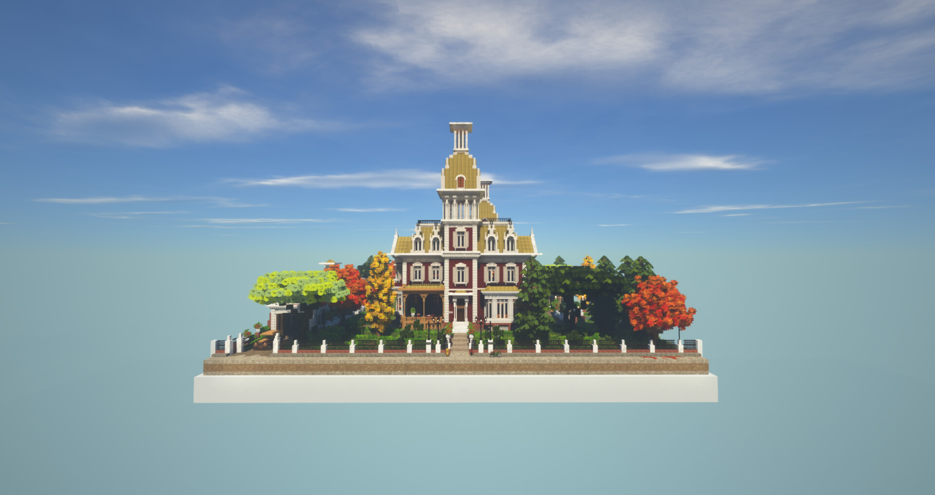 VICTORAIN MANSION / FULLY FINISHED / (COCRICOT) 1.12.2 Minecraft Map