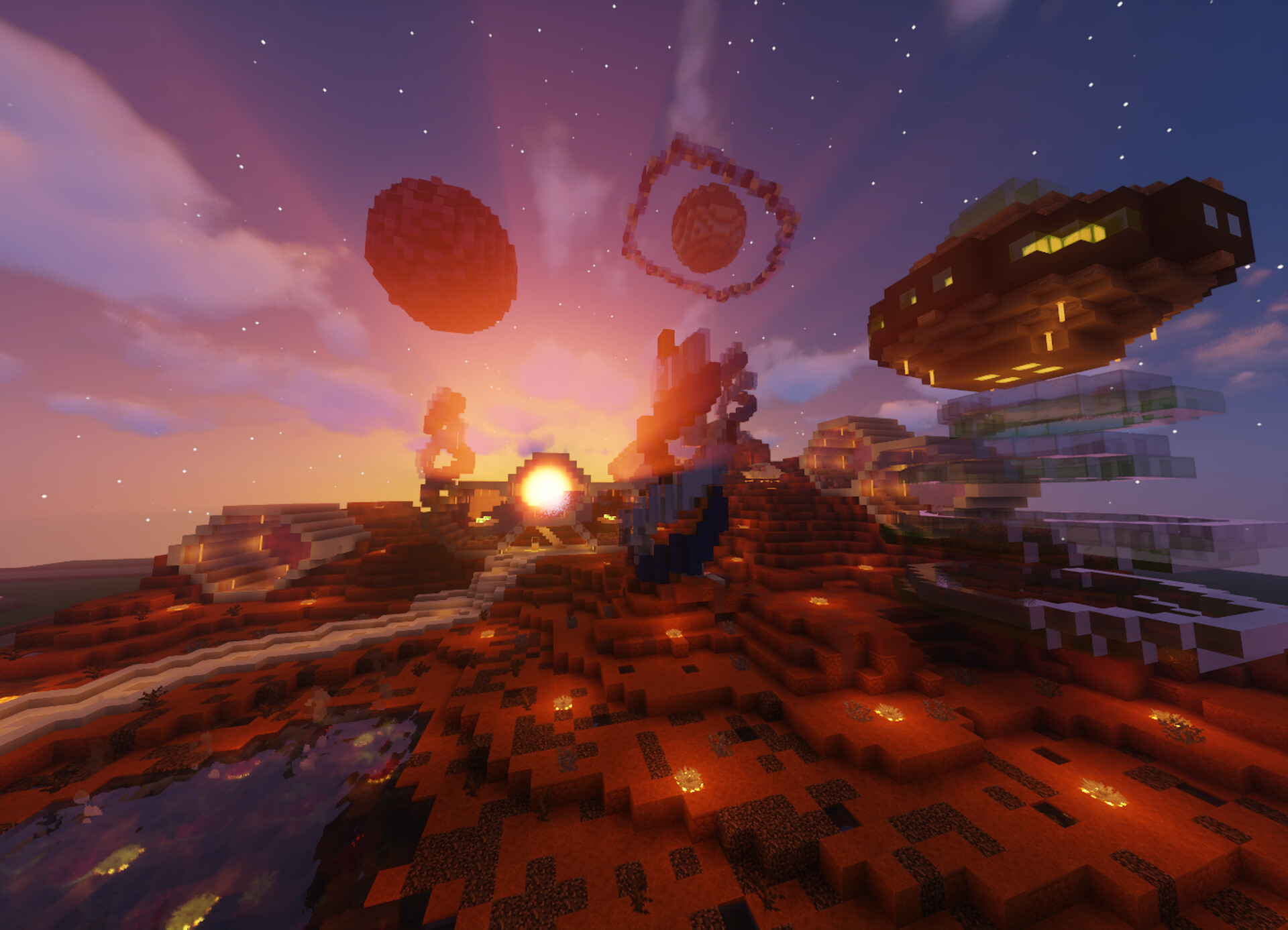 Mission on Mars Minecraft Map