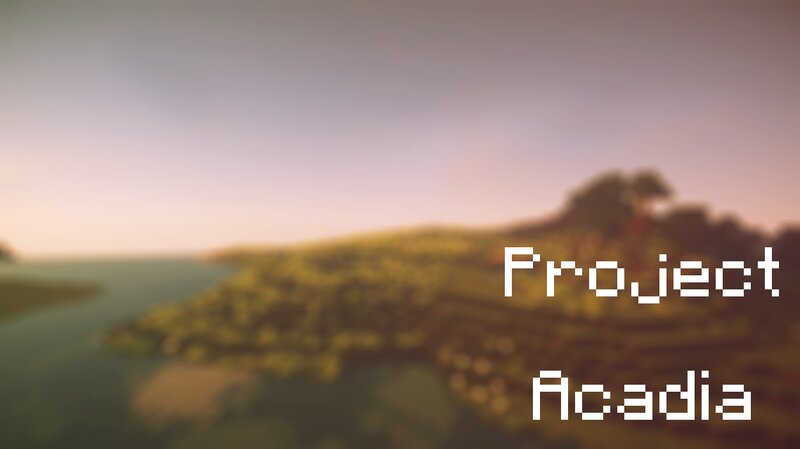 Project Acadia Minecraft Map
