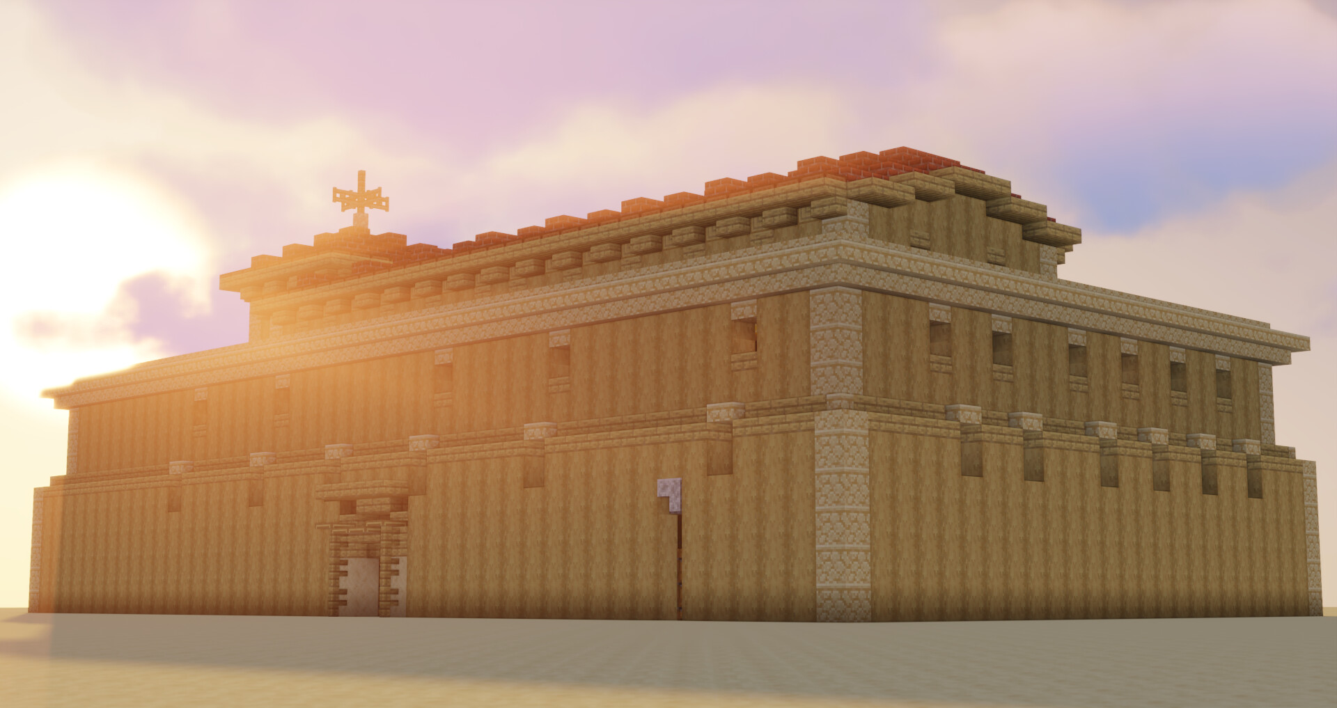 Red Monastery, Egypt Minecraft Map