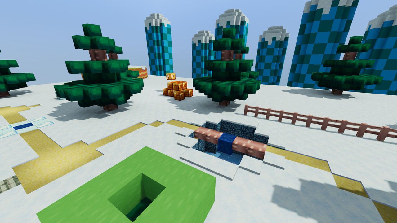 World 5 (New Super Mario Bros.) Minecraft Map