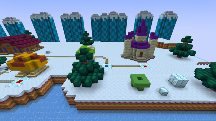 World 5 (New Super Mario Bros.) Minecraft Map