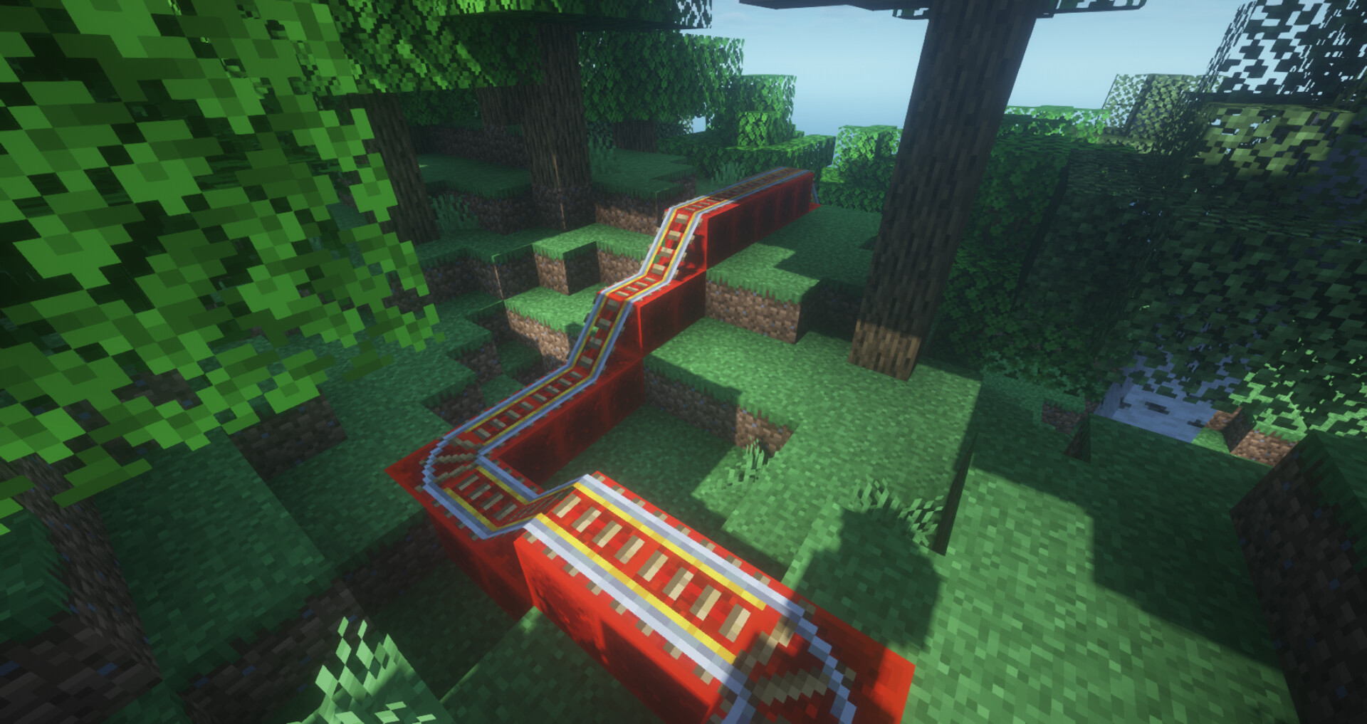 Przejażdżka kolejką górską, Roller coaster ride (JAVA EDITION ...