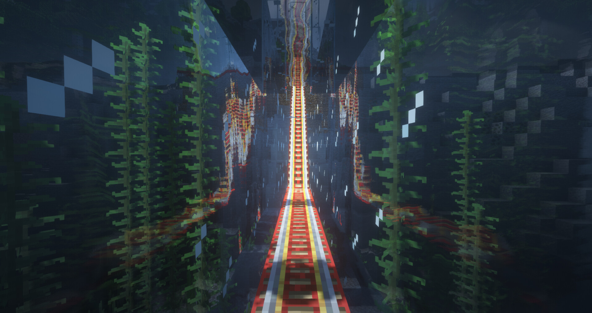 Przejażdżka kolejką górską, Roller coaster ride (JAVA EDITION ...