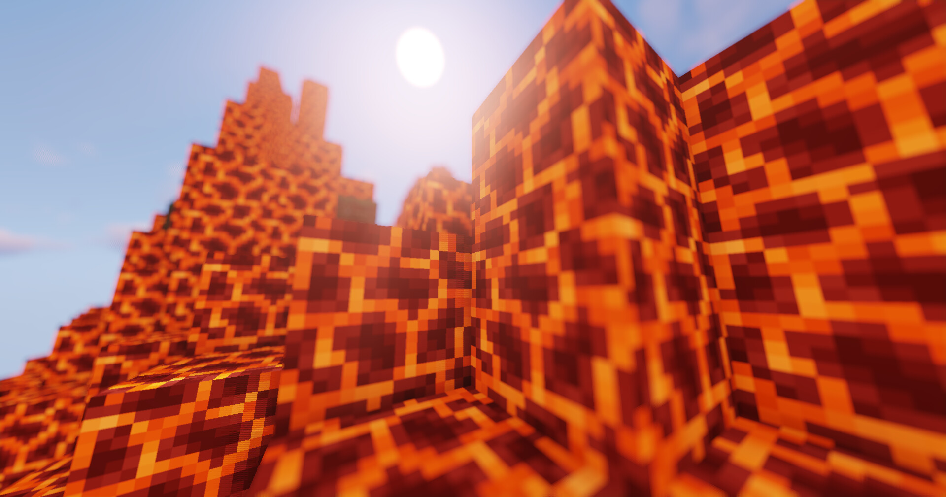 Tropical Volcano Island Minecraft Map