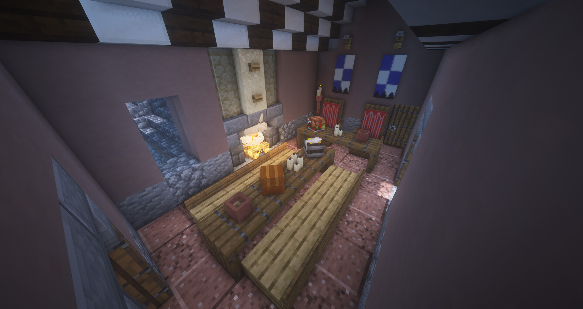 Kaiserburg Hoch Bernstein Minecraft Map