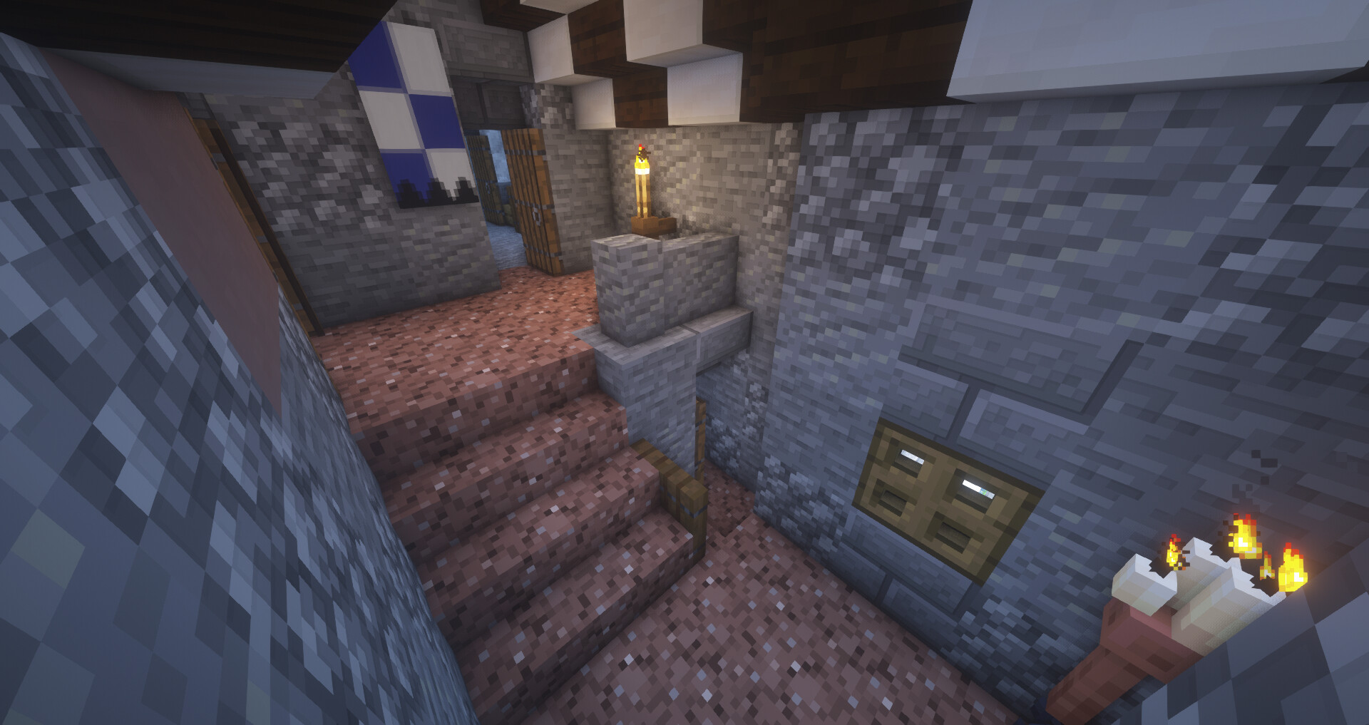 Kaiserburg Hoch Bernstein Minecraft Map