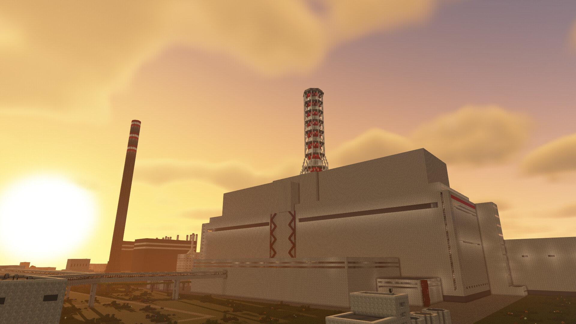 Chernobyl Nuclear Power Plant 1985 Minecraft Map