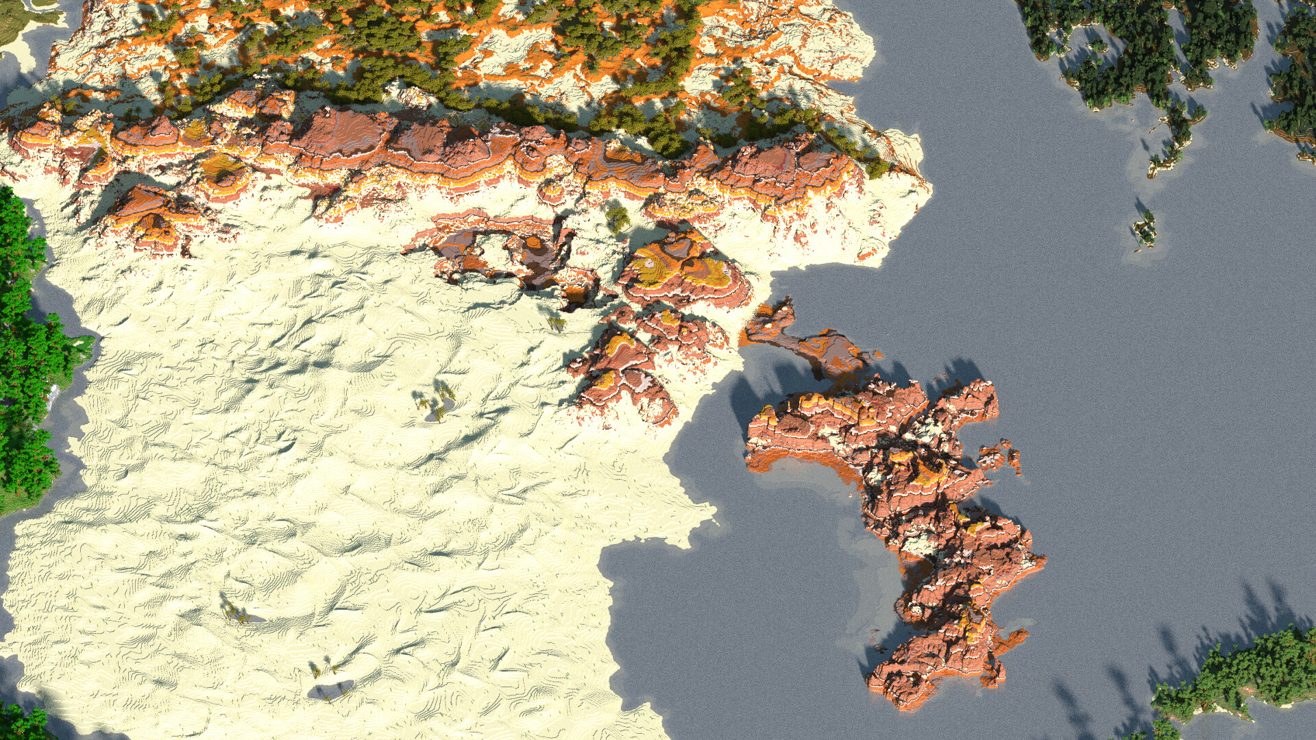 RPG World - 16000x16000 [WorldPainter] Minecraft Map