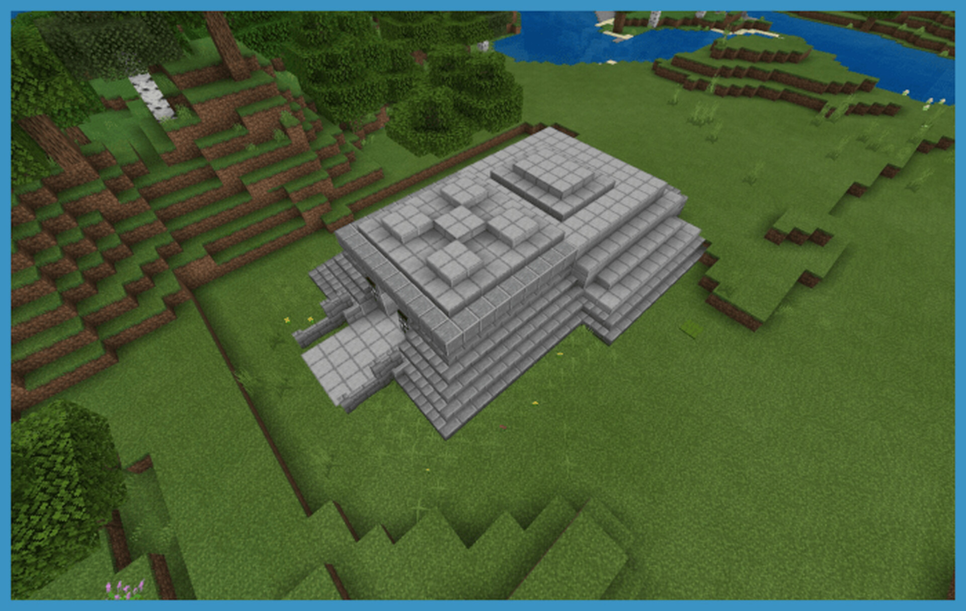 Redstone Bunker. Minecraft Map