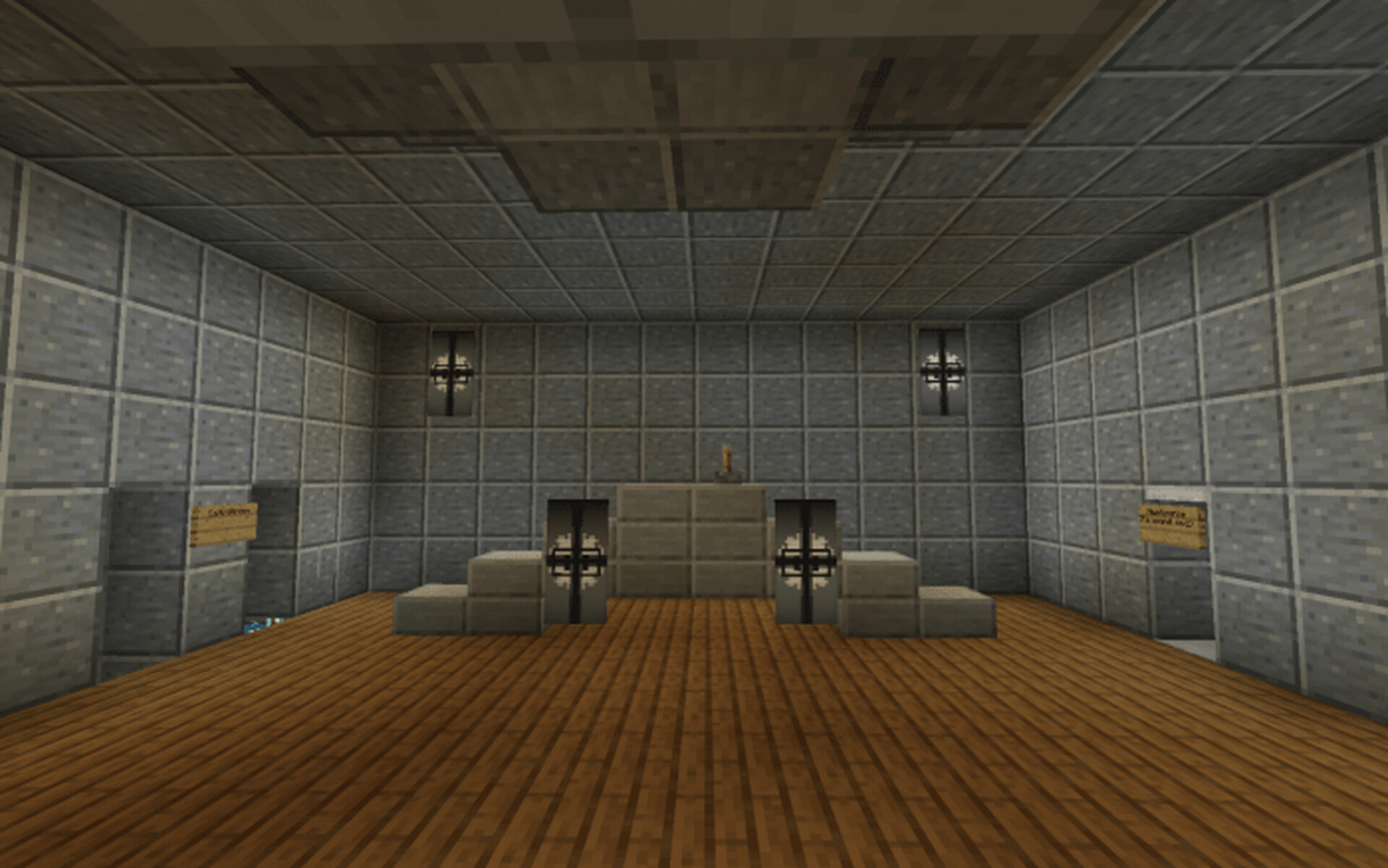Redstone Bunker. Minecraft Map