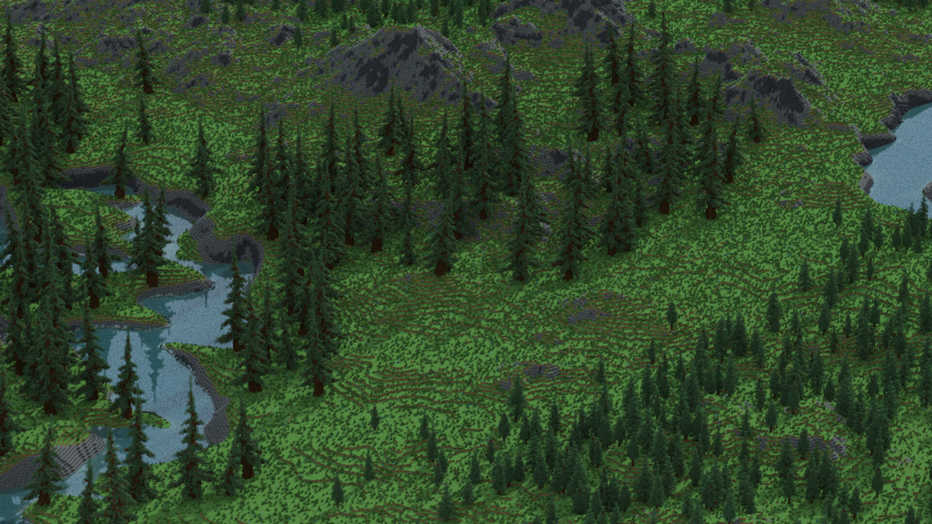 Forested Plains Minecraft Map