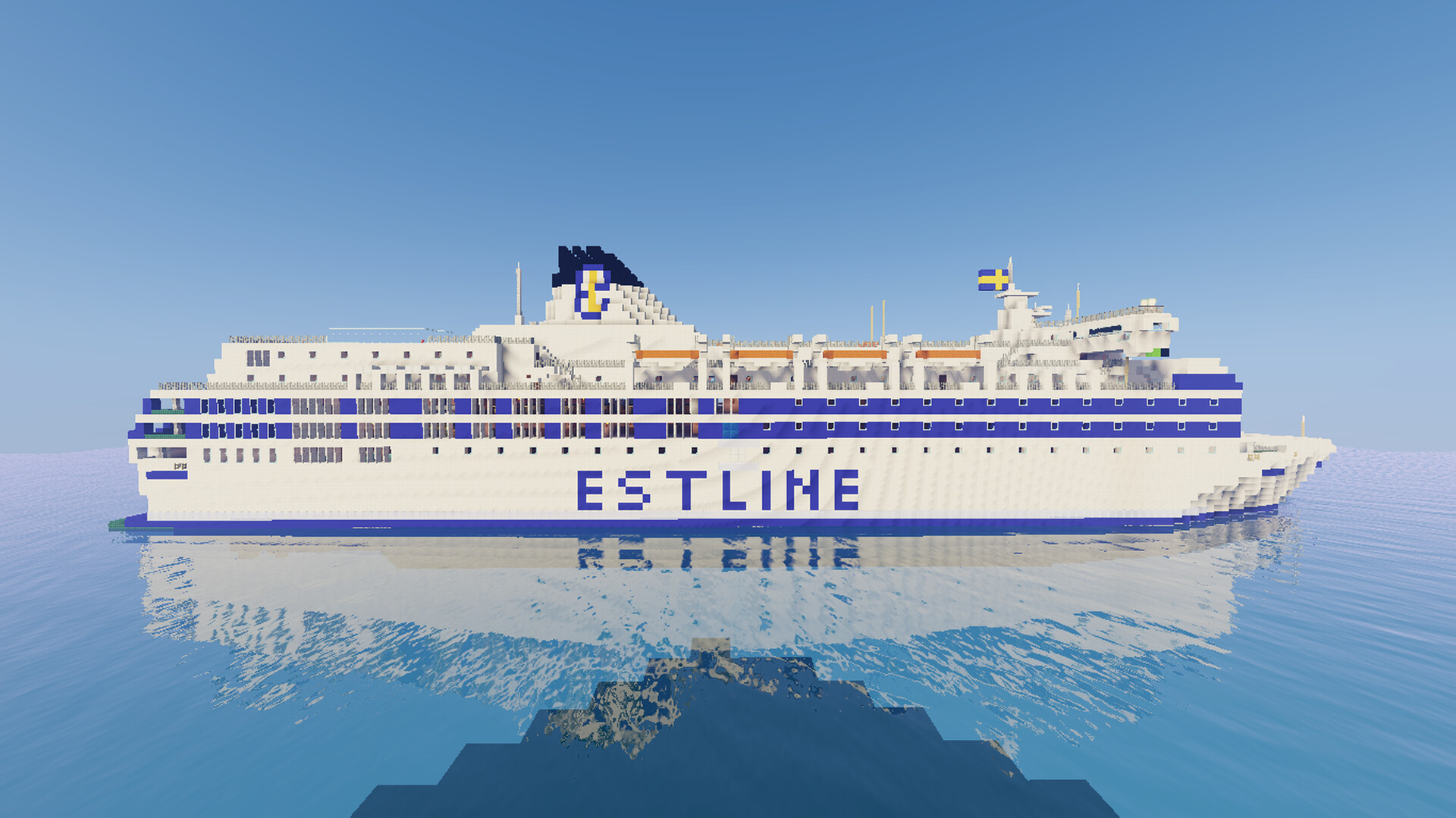 M/S ESTLINE / ESTONIA 1993 - 1994 Minecraft Map