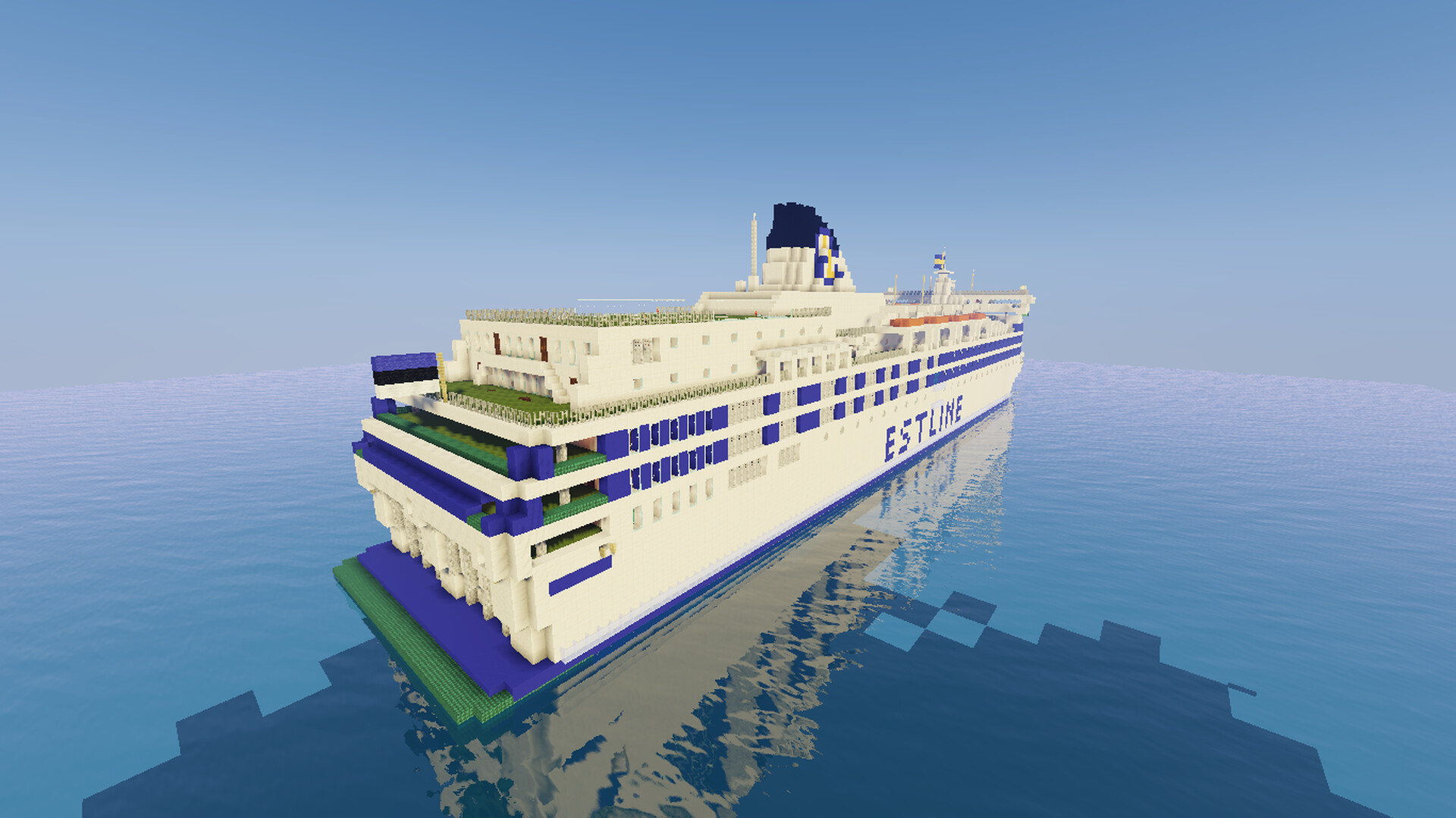 M/S ESTLINE / ESTONIA 1993 - 1994 Minecraft Map