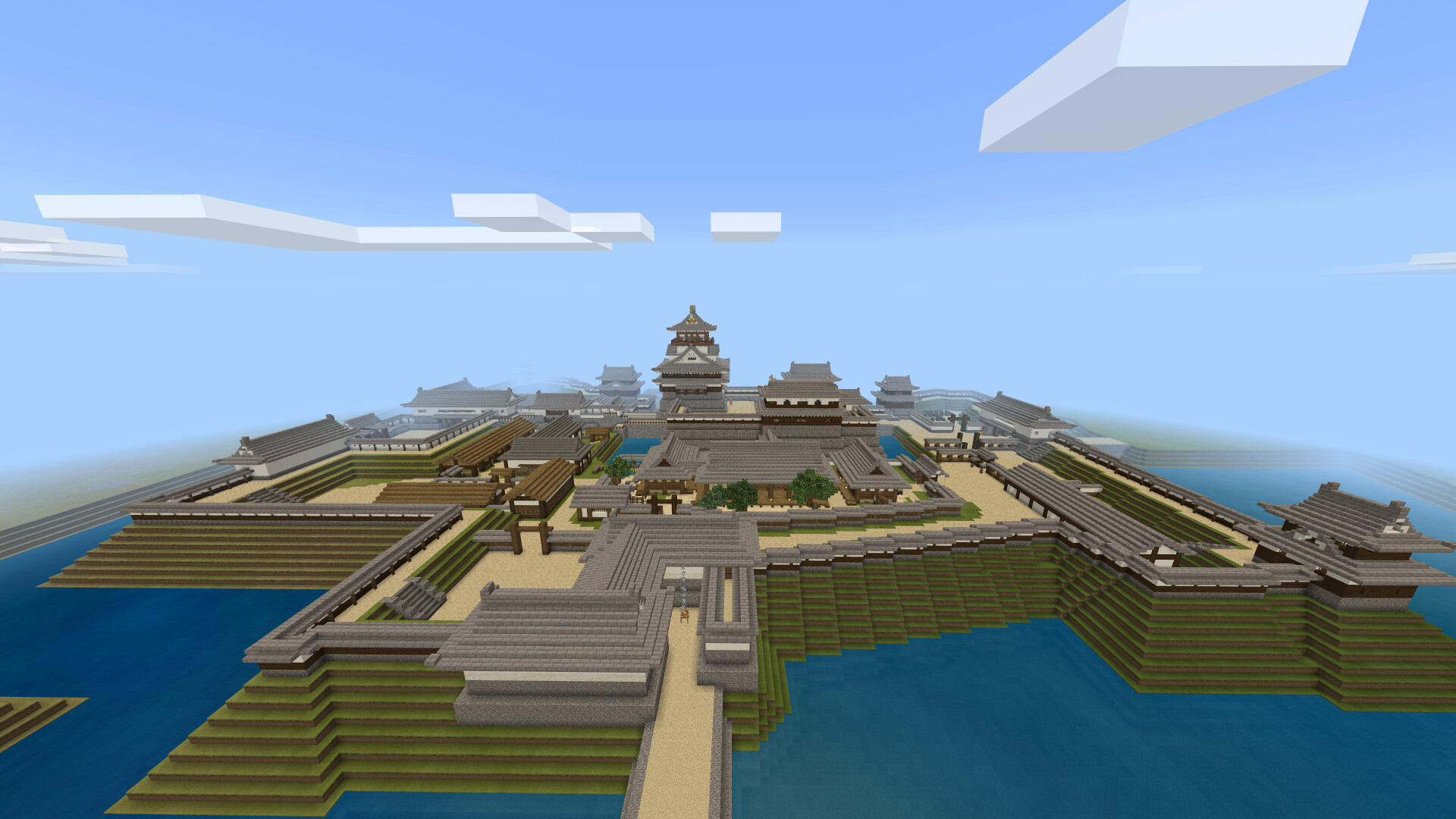 Japanese Castle Part 1 Minecraft Map