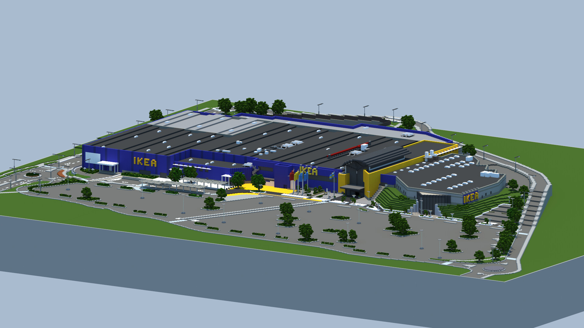 Ikea Barkaby | Stockholm Sweden Minecraft Map