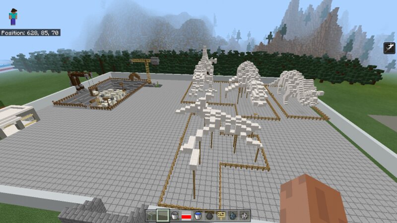 Jurassic Planet V2 for Java edition 1.12.2 Download Minecraft Map