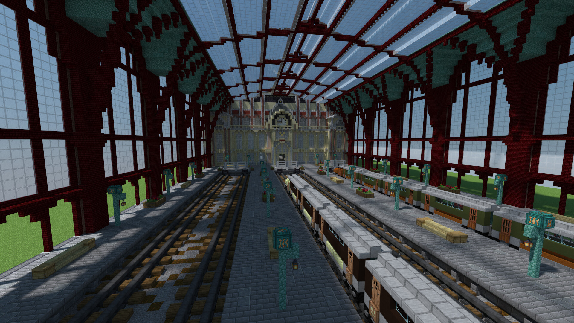 Anvers Train Station Minecraft Map