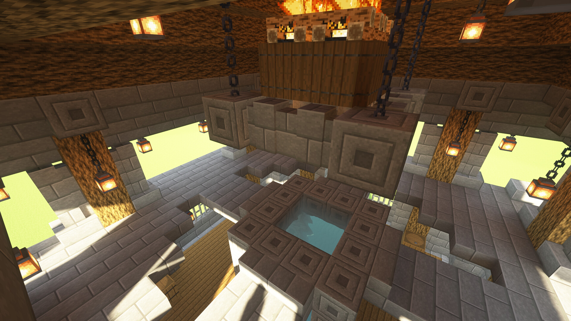 Stronghold Signal Tower Minecraft Map