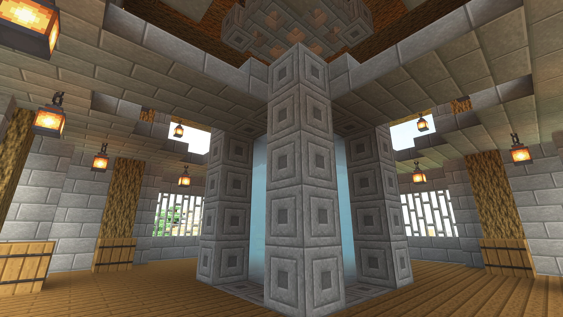 Stronghold Signal Tower Minecraft Map