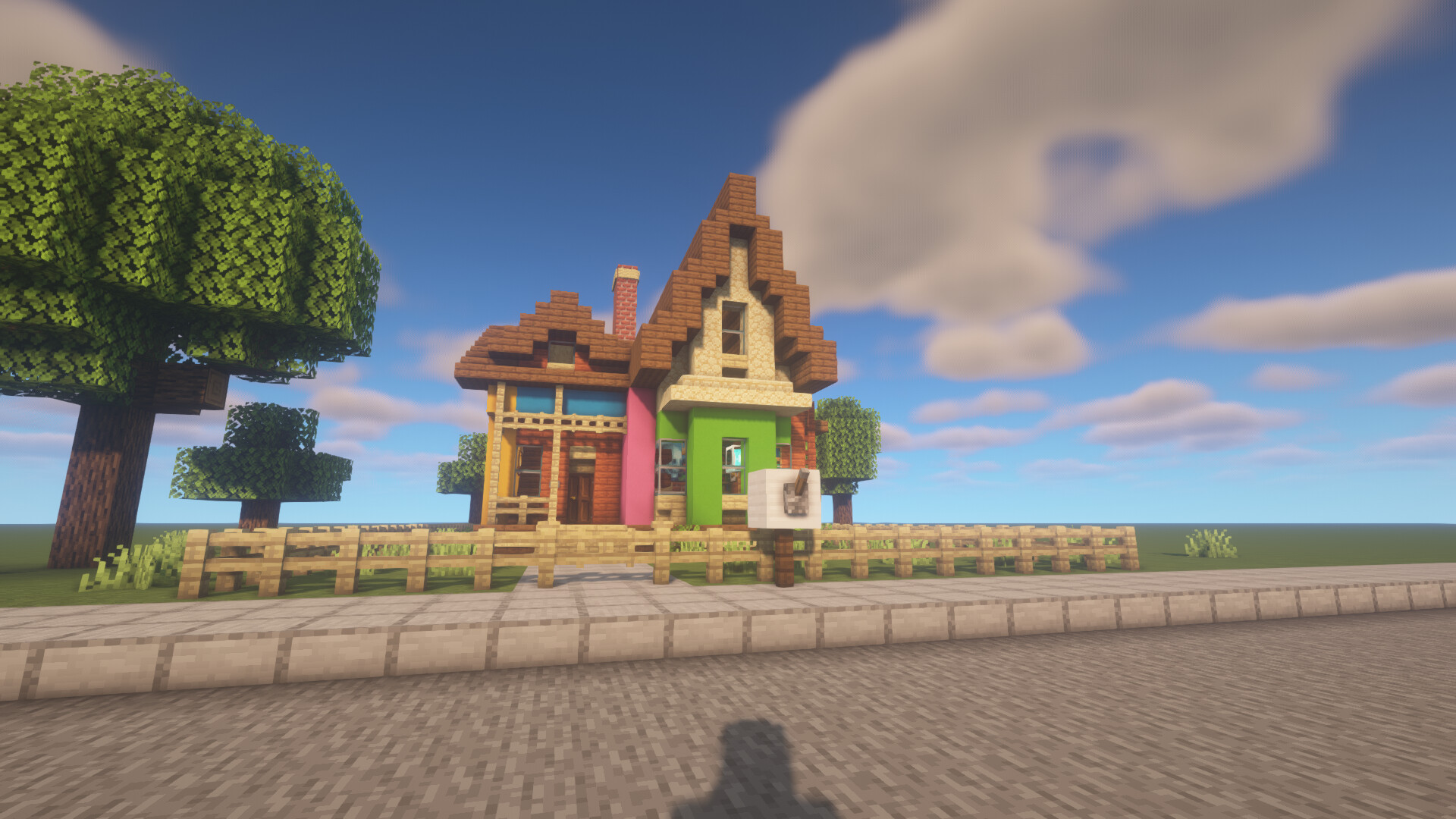 Up house Minecraft Map