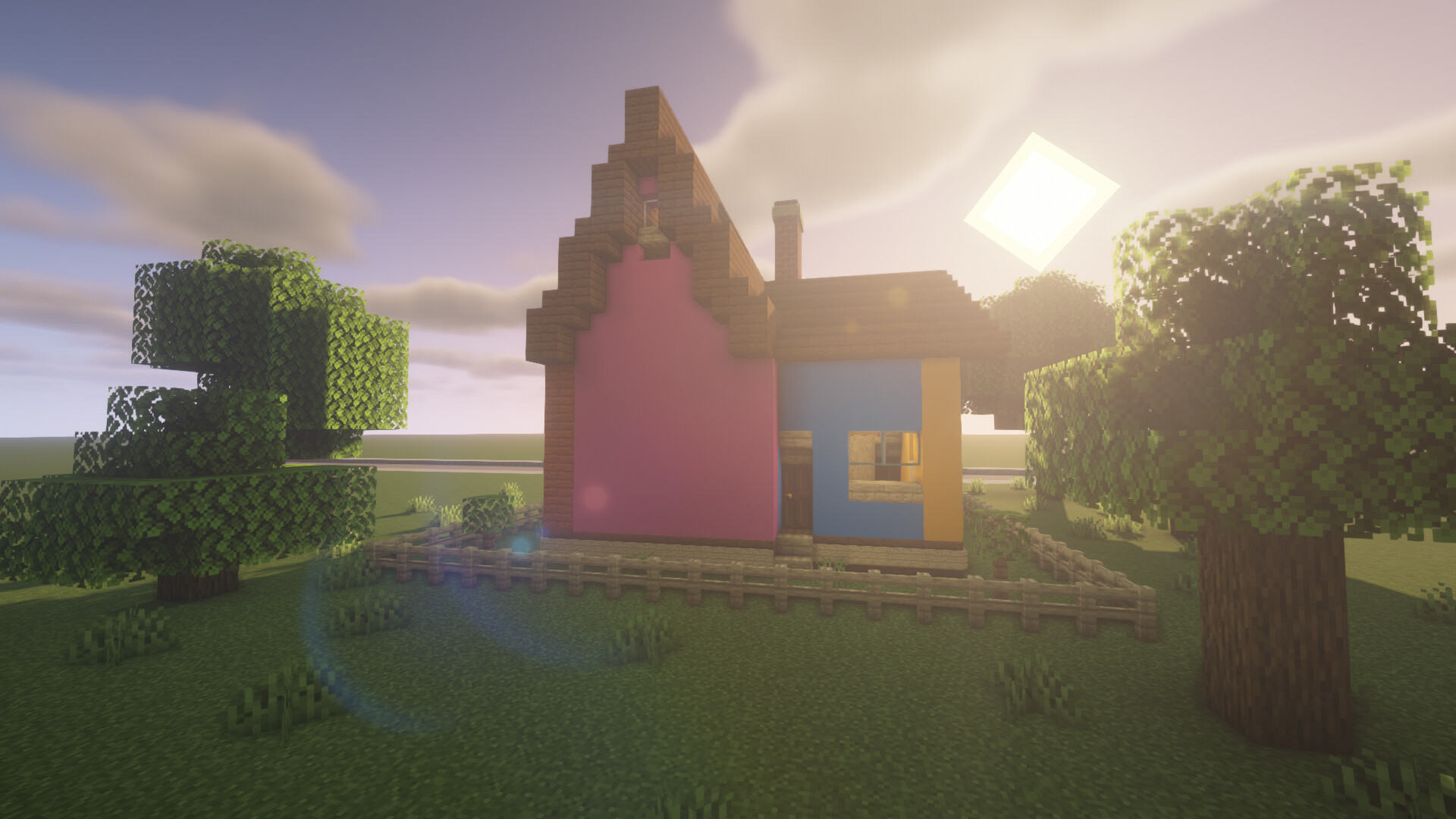 Up house Minecraft Map