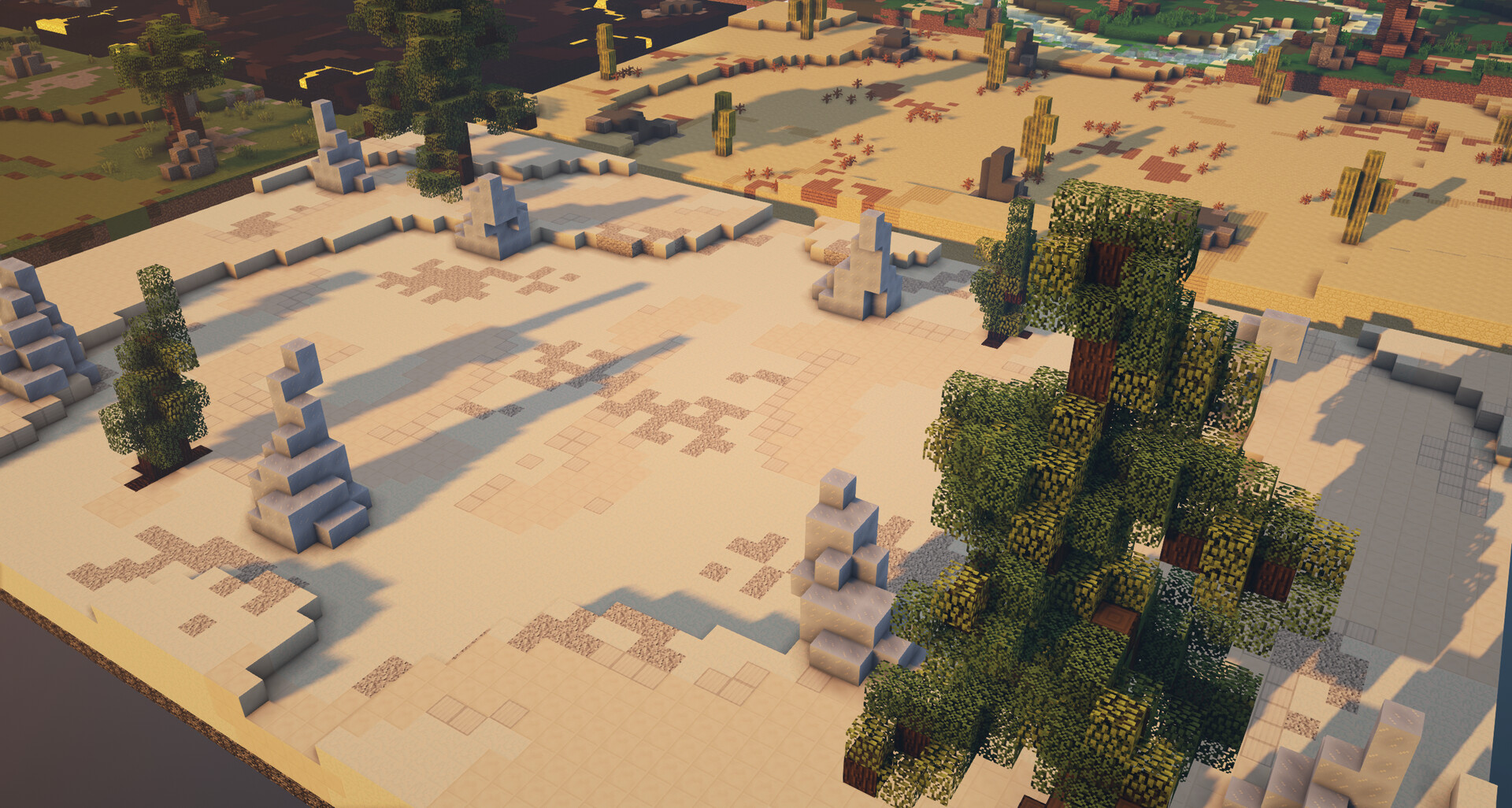 [PACK] 6 Practice Arenas 50 x 80. Minecraft Map