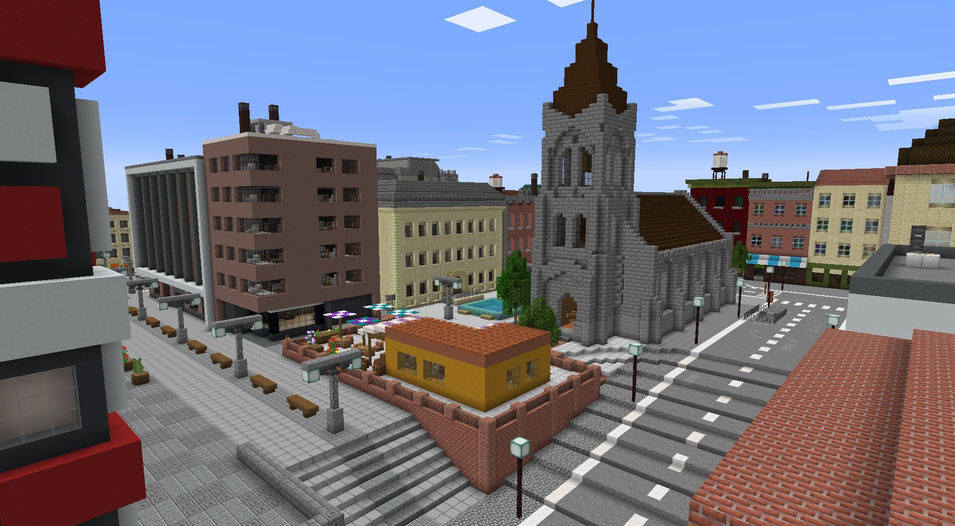European City DOWNLOAD Minecraft Map