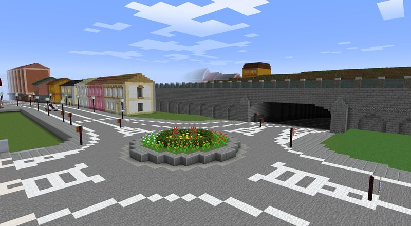 European City DOWNLOAD Minecraft Map