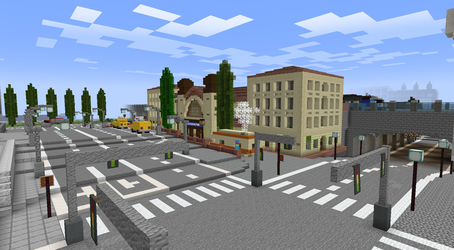 European City DOWNLOAD Minecraft Map