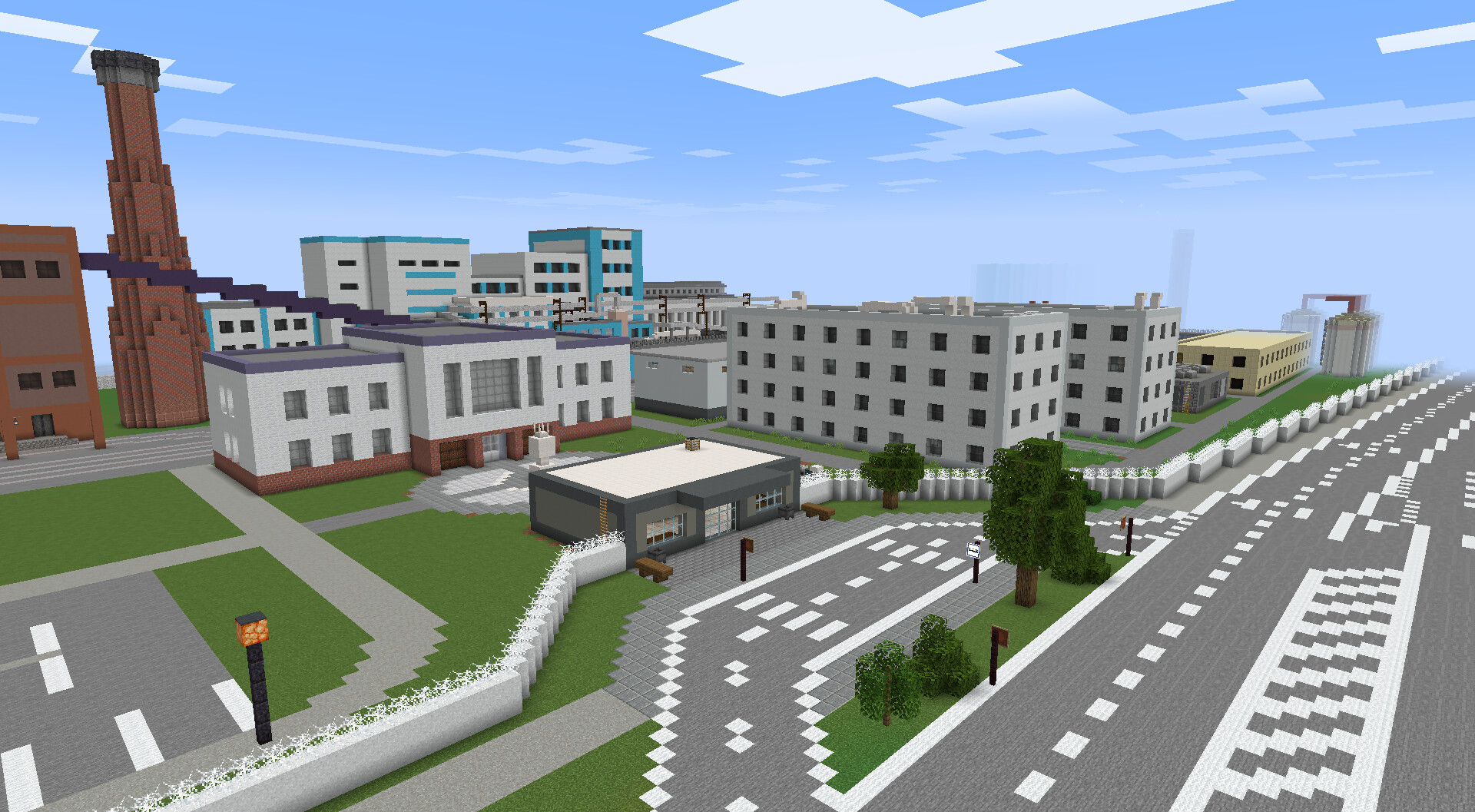 European City DOWNLOAD Minecraft Map