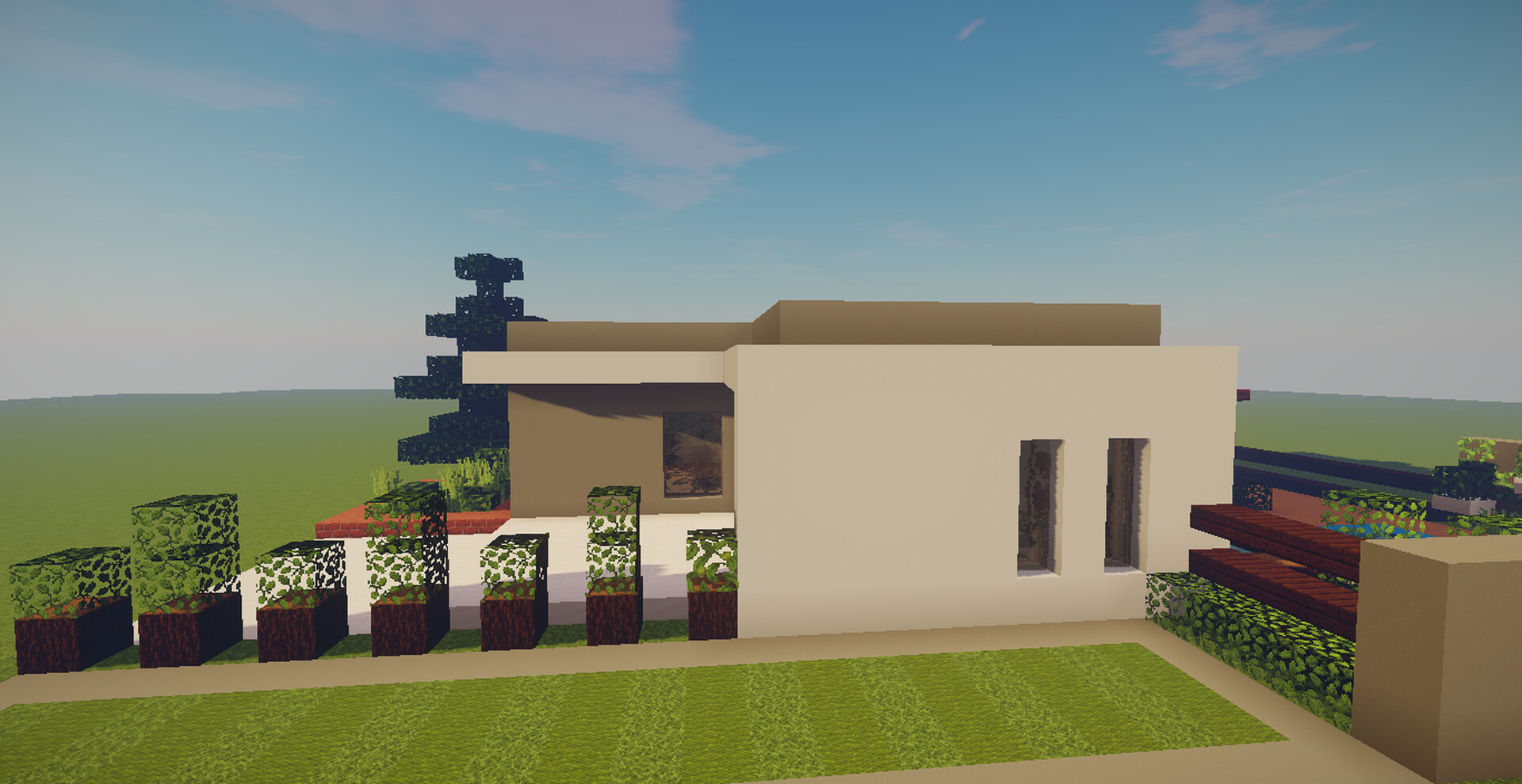 Modern House #68 Map + Schematic Minecraft Map