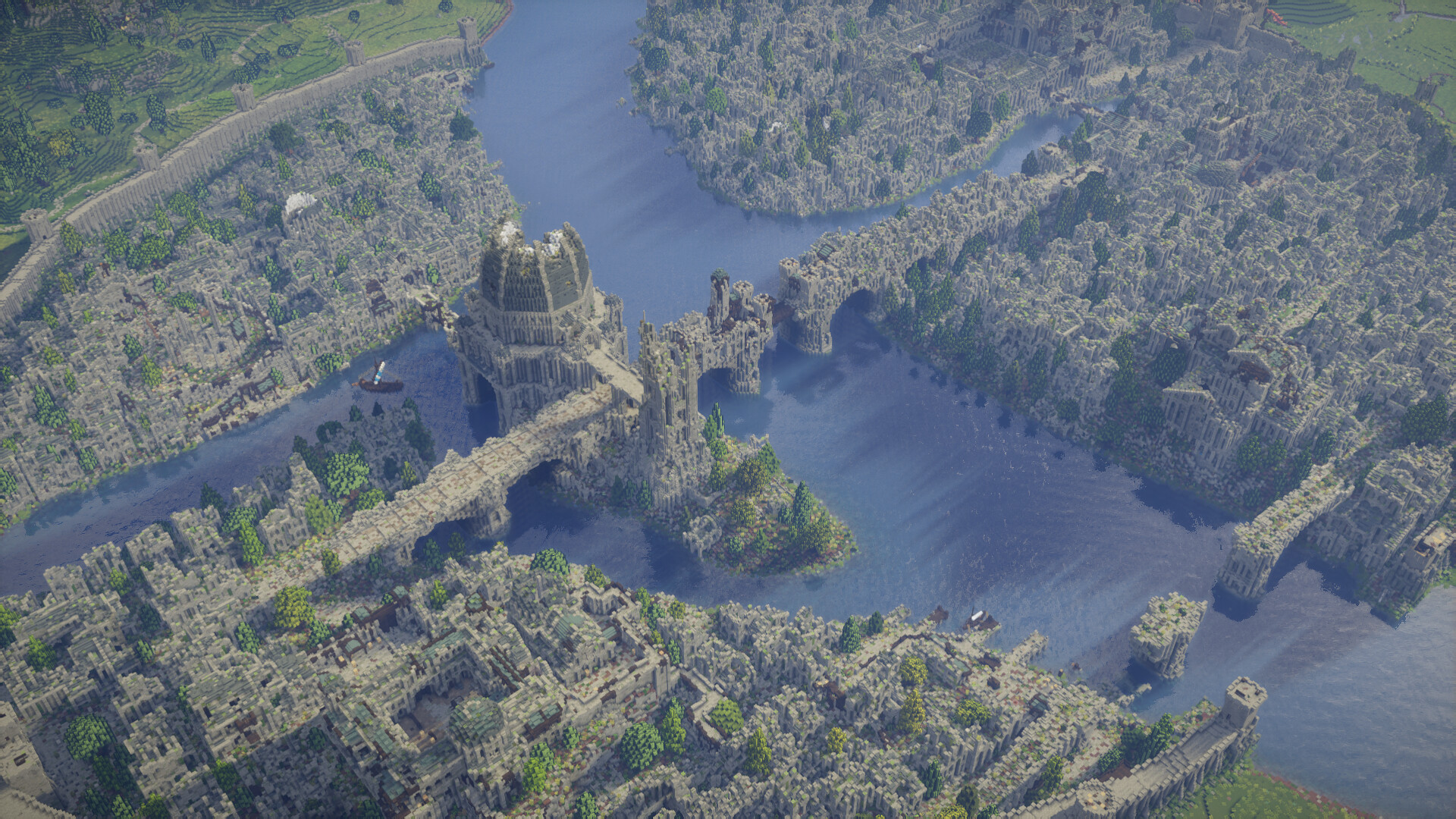Minecraft Middle Earth: Osgiliath Minecraft Map