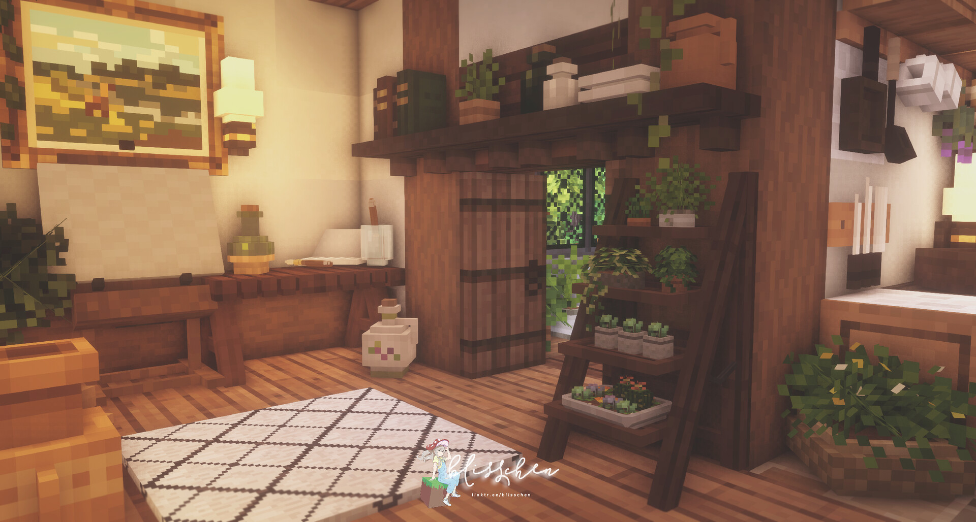 Mage's Overgrown Cottage 🌙🌱 Minecraft Map