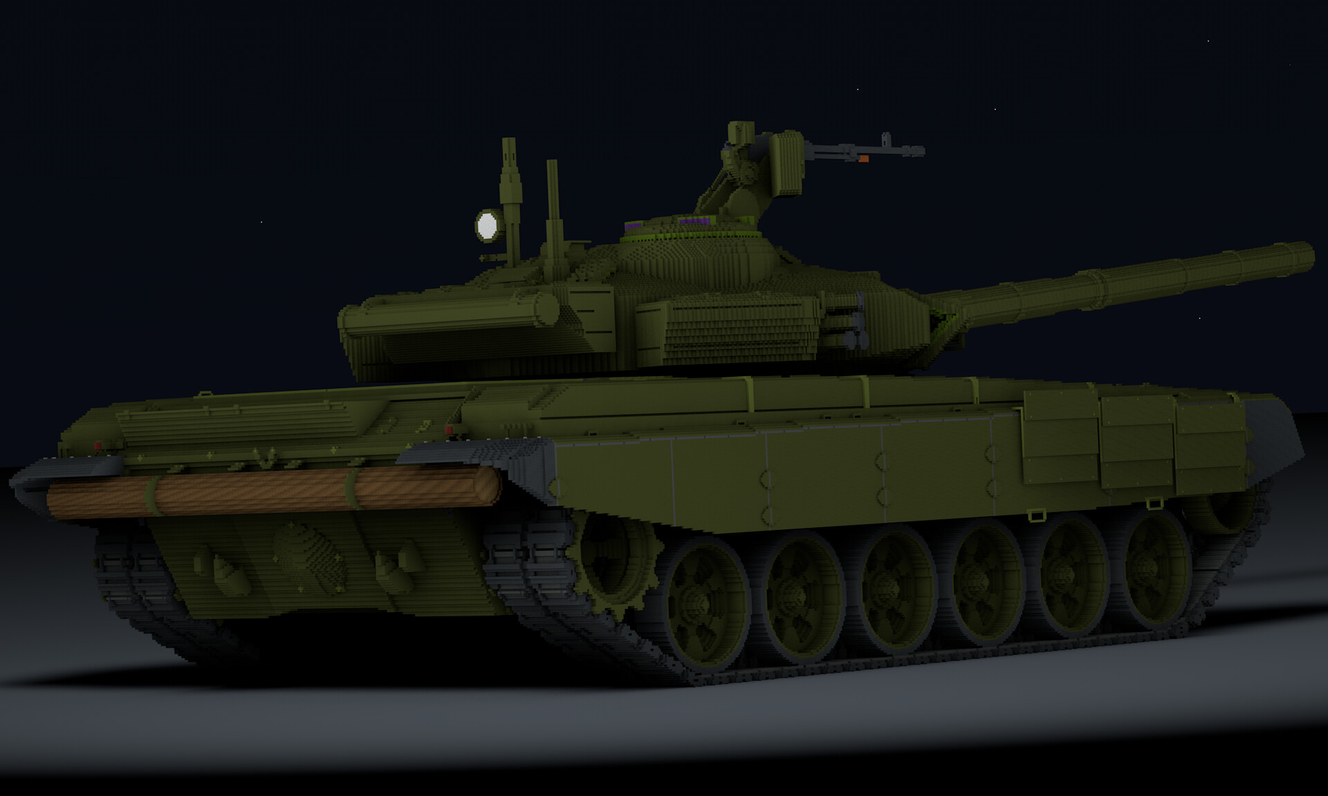 T-90A Soviet Main Battle Tank Minecraft Map