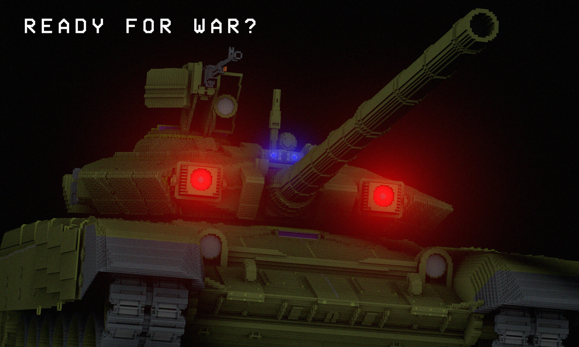 T-90A Soviet Main Battle Tank Minecraft Map