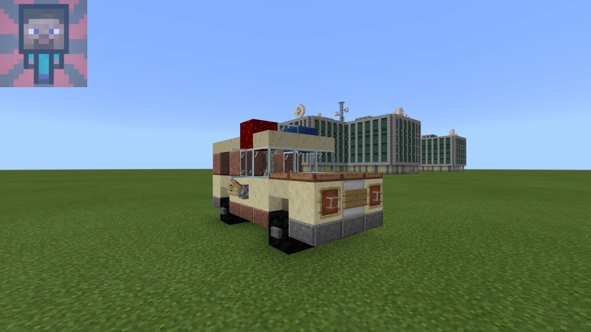 Hoppers Police Truck from Stranger Things! Minecraft Map