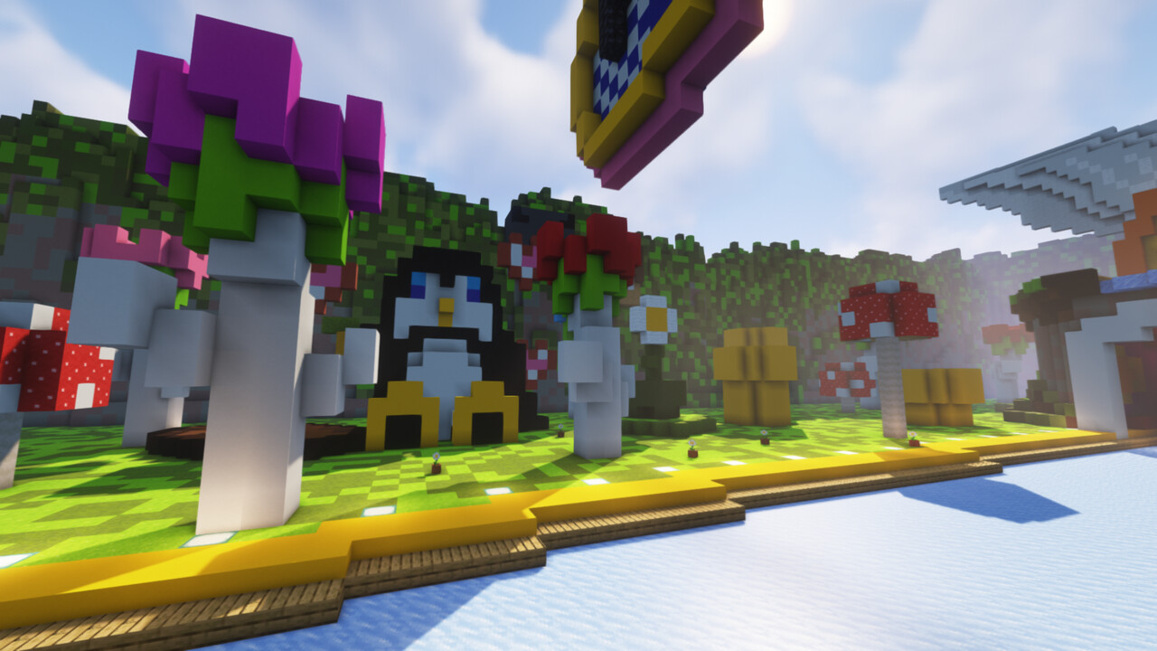 Karting race track Minecraft Map