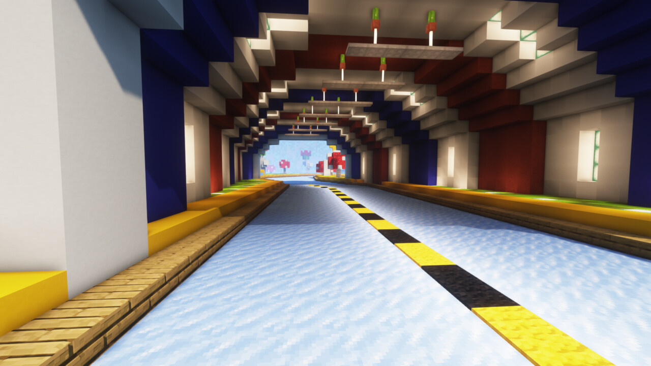 Karting race track Minecraft Map