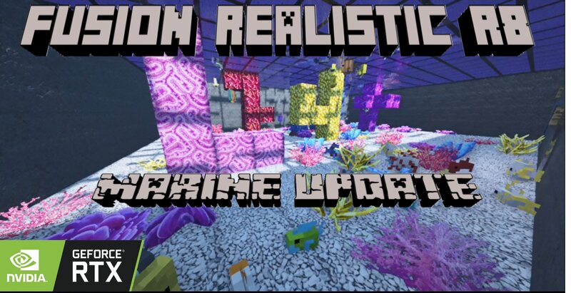Showcase Map for fusion realistic r8 Minecraft Map