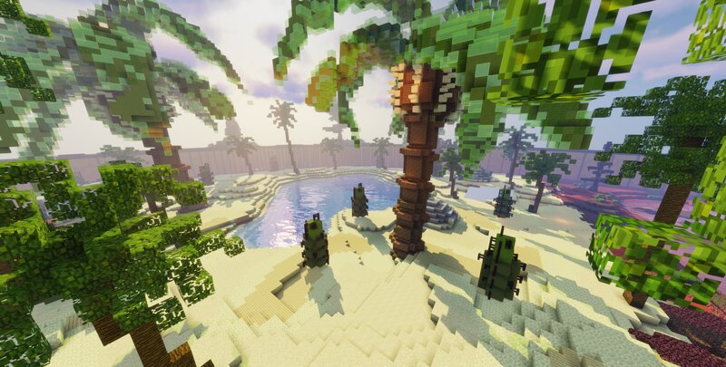 🎍4 Biomes | [KitPvp Map] |PrismaBuilds🎍 Minecraft Map