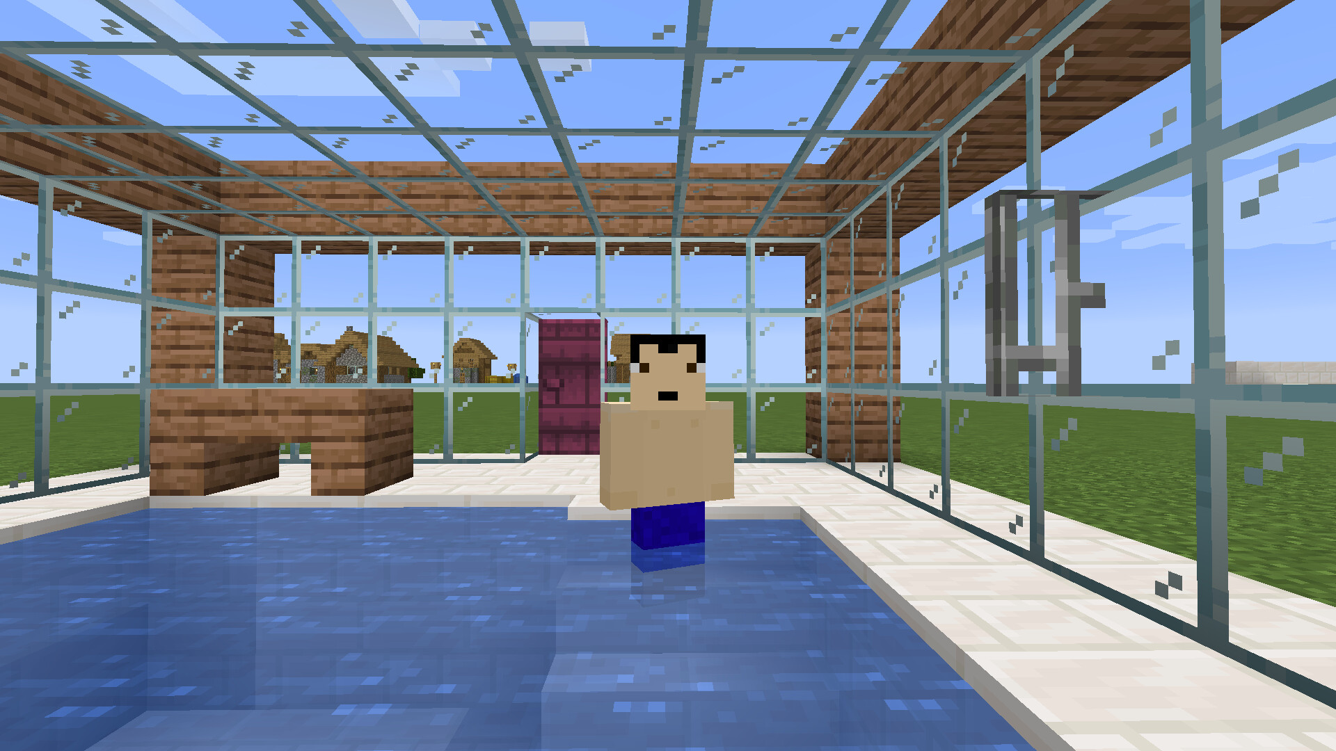 Swimming Pool Minecraft Map