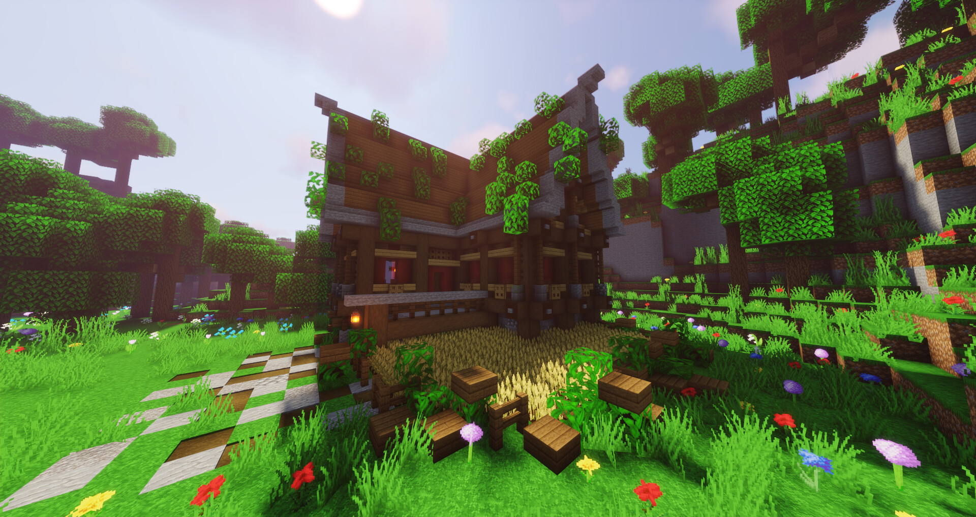 Medieval Red House Minecraft Map