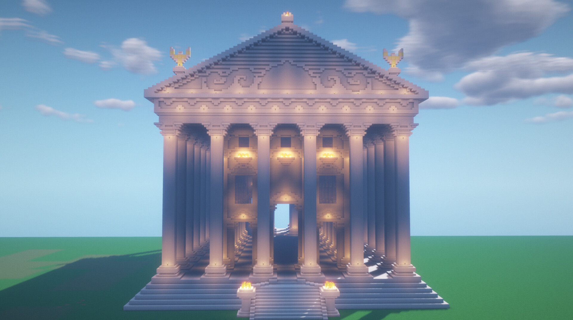 Greek Temple Minecraft Map